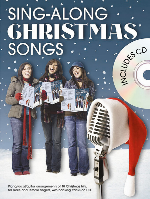 Sing-Along Christmas Songs (+CD): songbook piano/vocal/guitar - Music ...