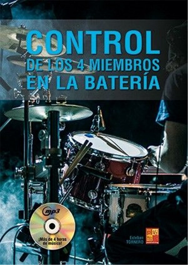 Esteban Tomero, Control de los 4 miembros en la batería drum set, Book ...
