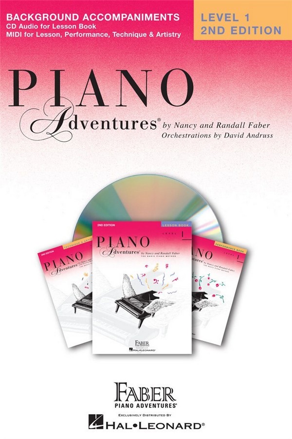 Piano Adventures©: Lesson Book - Level 1 (Cd) Piano, Backing Tracks ...