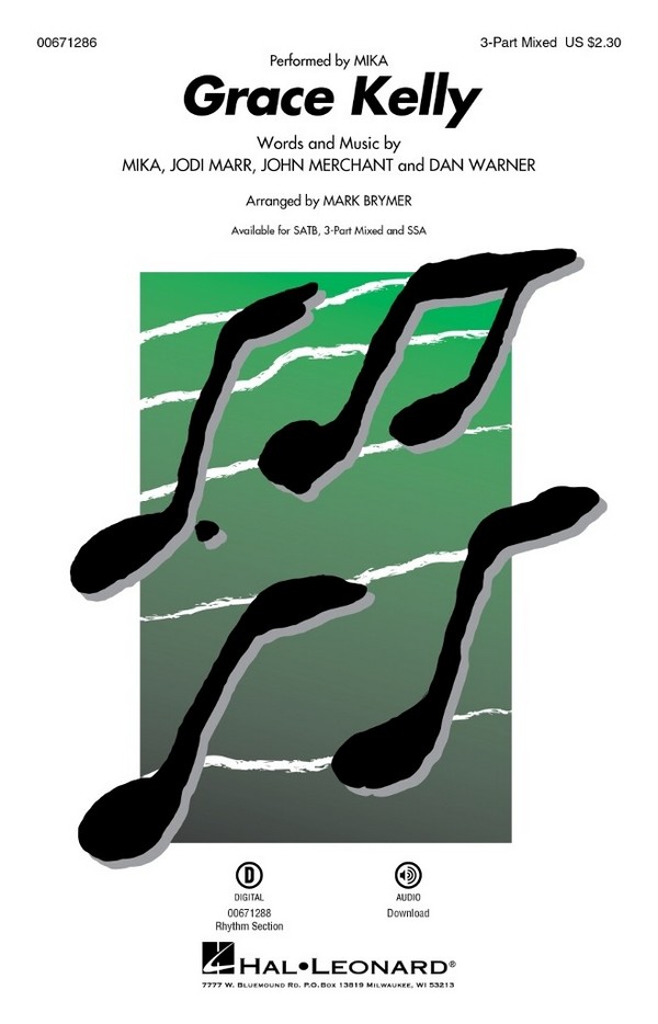 Grace Kelly von Jodi Marr - Hal Leonard | Musikforum Demond