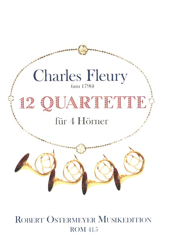 12 Quartette von Charles Fleury - Robert Ostermeyer Musikedition ...