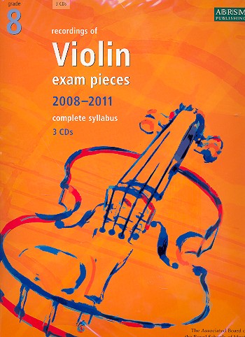 Recordings of Violin Exam Pieces Complete Syllabus 2008-2011 Grade 8, 3 ...