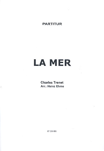 La mer: von Charles Trenet - Jetelina Musikversand und Verlagsgruppe ...
