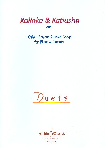 Kalinka and Katiusha and other famous Russian Songs for flute and ...