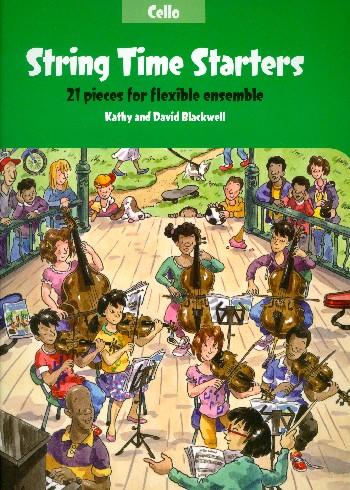 David Blackwell : String Time Starters for flexible string ensemble ...