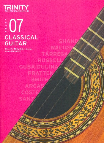 Trinity Classical Guitar Exam Pieces 2020-2023 Grade 7 - Trinity ...