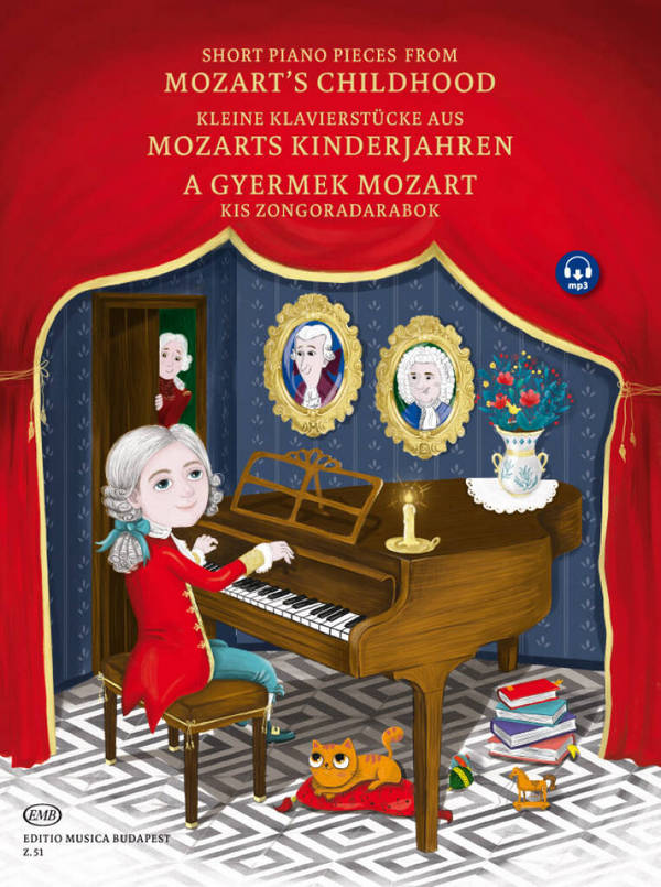 Mozart, Wolfgang Amadeus : Kleine Stücke aus Mozarts Kinderjahren für ...