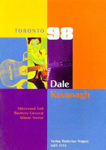Kavanagh, Dale : Toronto 98 3 pieces for guitar - Hubertus Nogatz ...