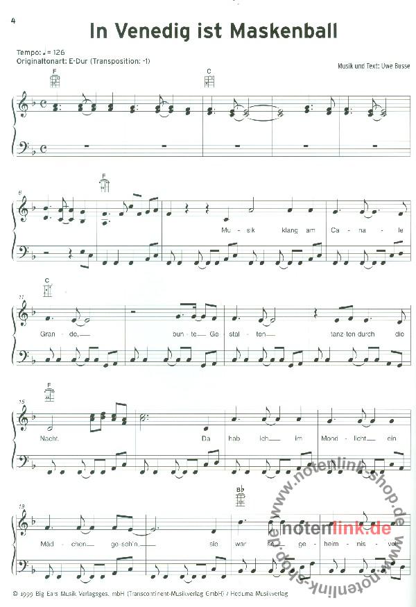 Die-flippers-maskenball-songbook-fuer-keyboard-169839 - Musikforum ...