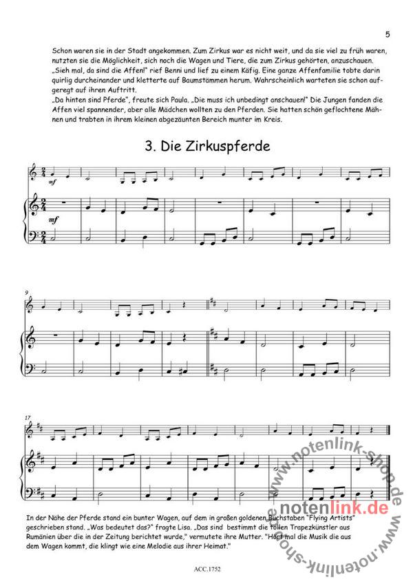 Lisa und Jan im Zirkus von Helga Warner-Buhlmann - Accolade Musikverlag ...